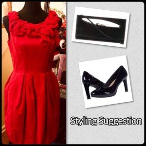 Taylor | Dresses | Taylor Red Dress | Poshmark